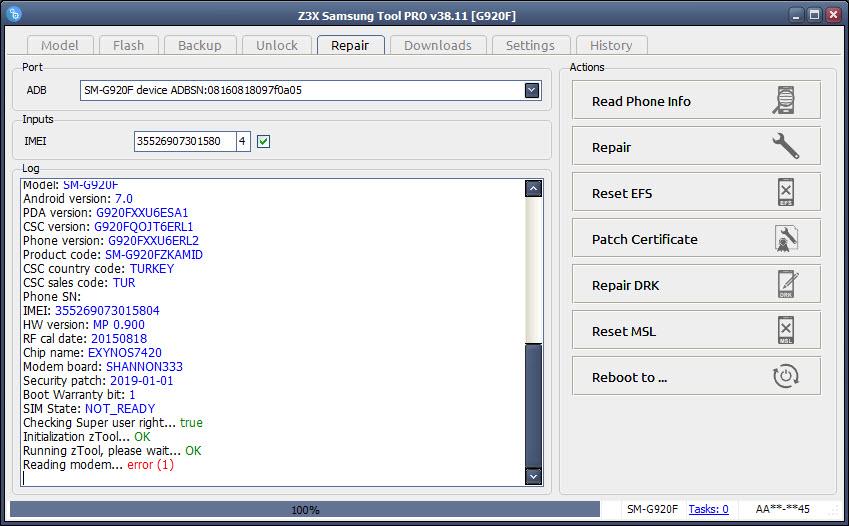 مشكل Patch certificate G920f - الصفحة 1