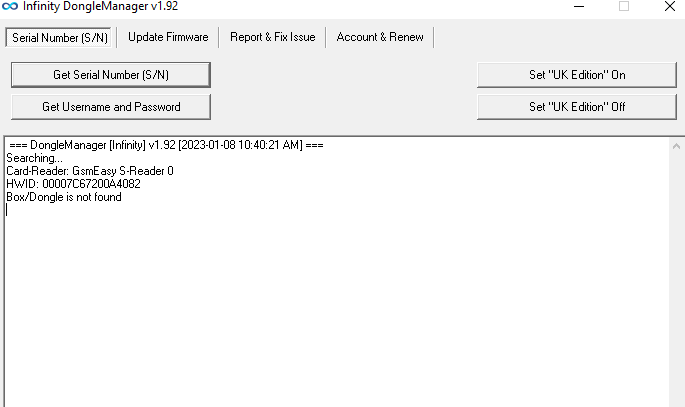 dongle cm2 problme - GSM-Forum